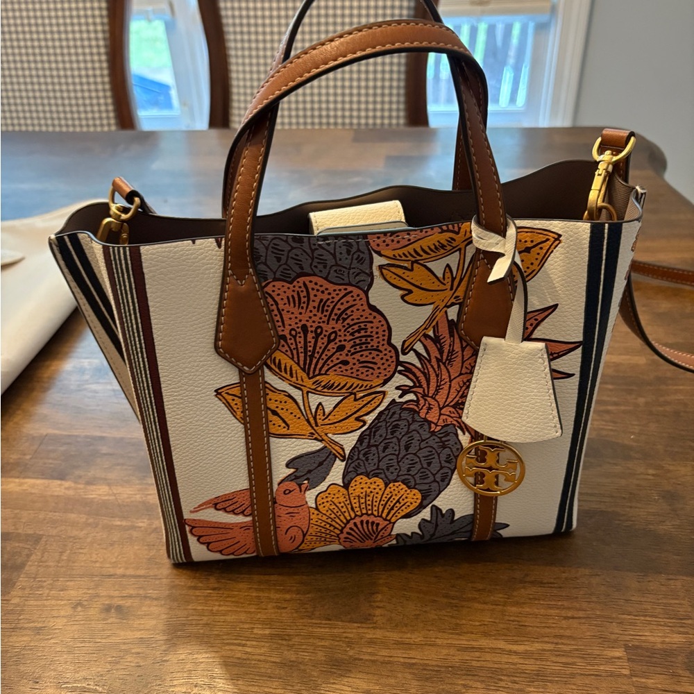 Rare Tory Burch Orange Wonderland Crossbody Small Per… - Gem